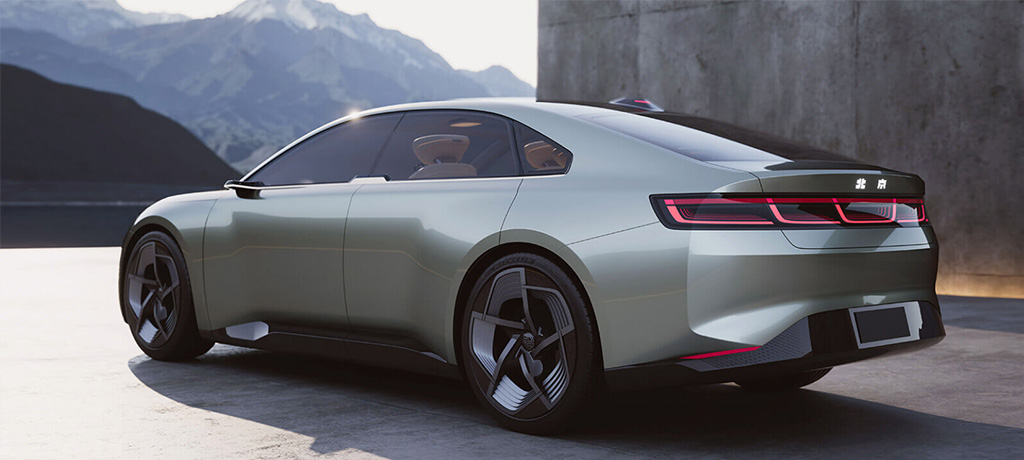BAIC concept car, future